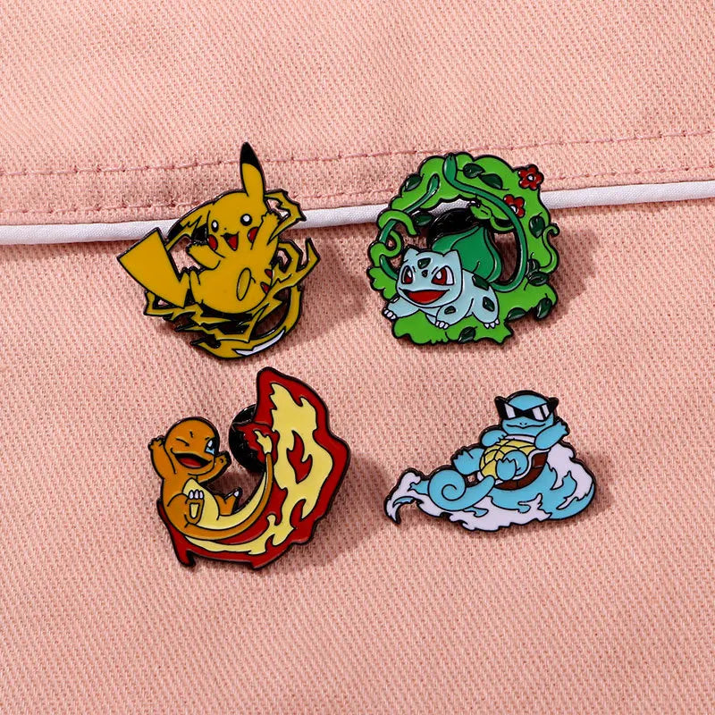 Elemental Pets Enamel Pin